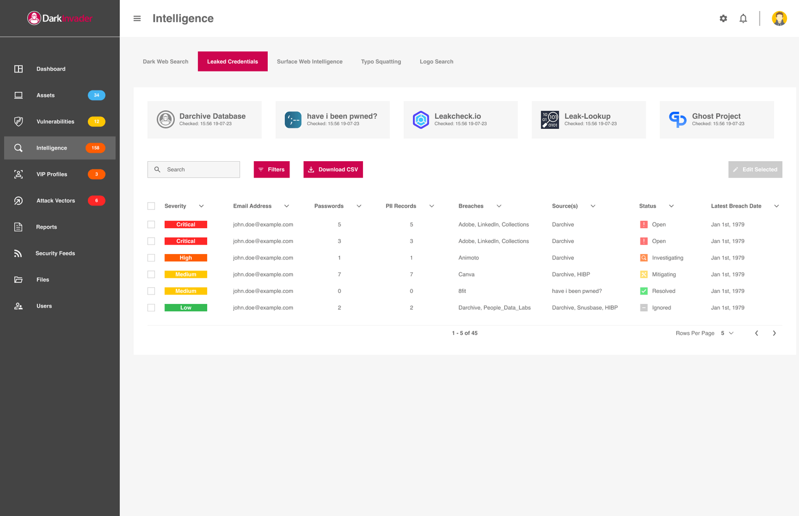 DarkInvader - External Attack Surface Management (EASM)